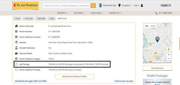 Diagnostic Centre and Pathology Lab for Blood Test | Dr Lal PathLabs